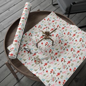 Ballerina Gift Wrap Nutcracker Ballerina Wrapping Paper Whimsical ...