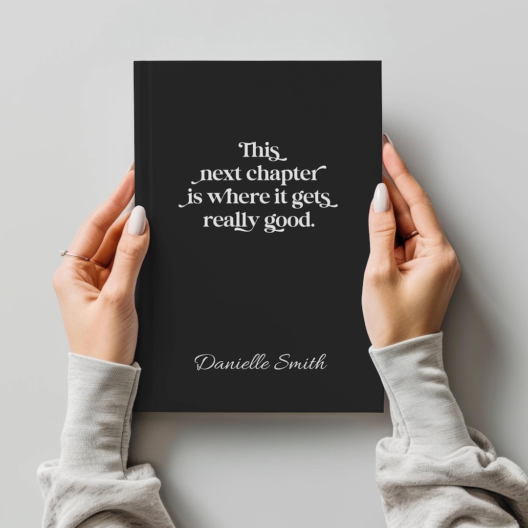 New Chapter Journal Personalized Retirement Gift for Coworker Unique ...