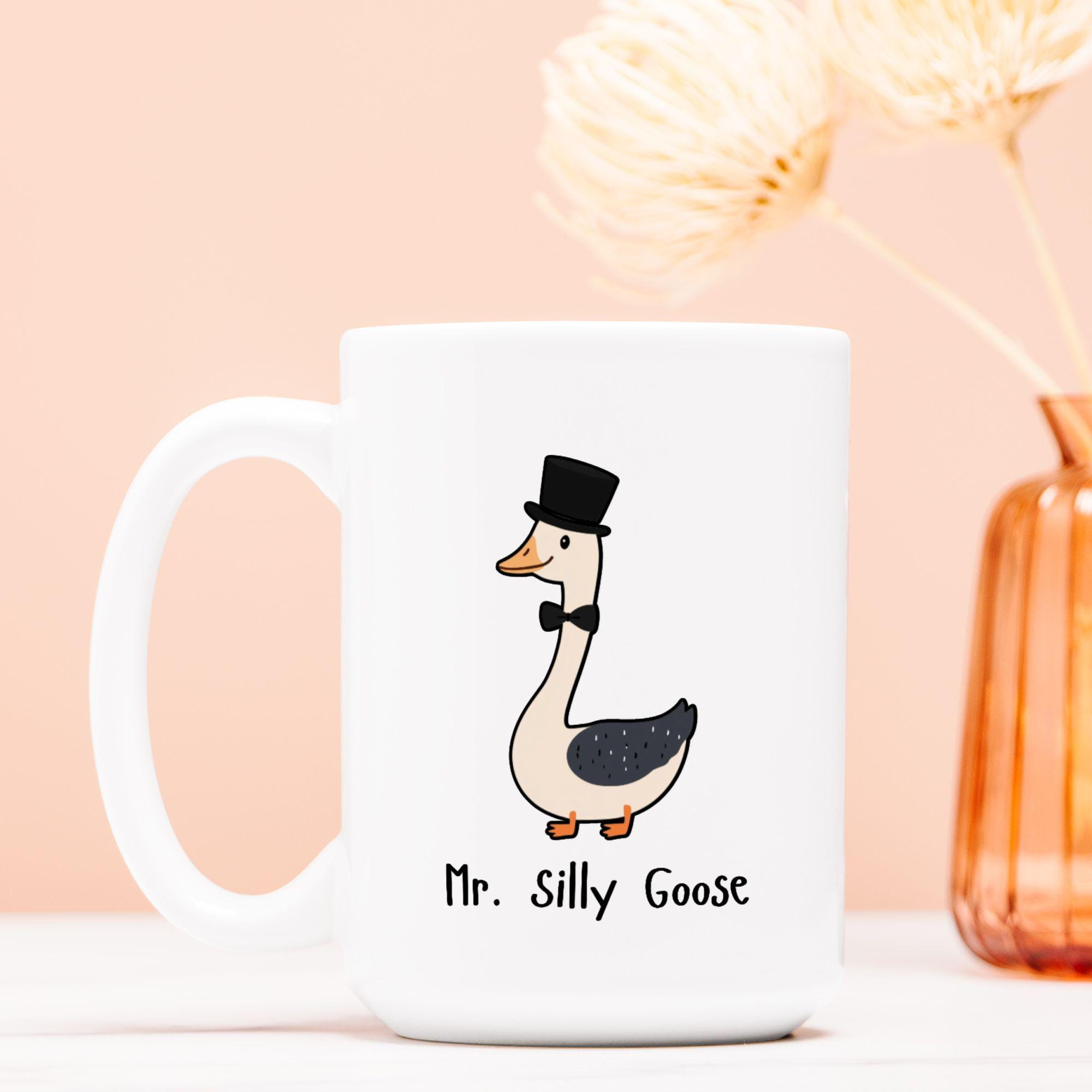 Mr and Mrs Silly Goose Mugs, Funny Wedding Gift for Couples ...