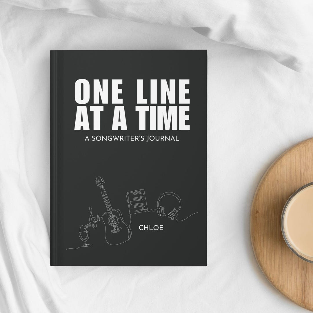 Personalized Songwriting Journal Custom Music Diary for Musicians Gift ...