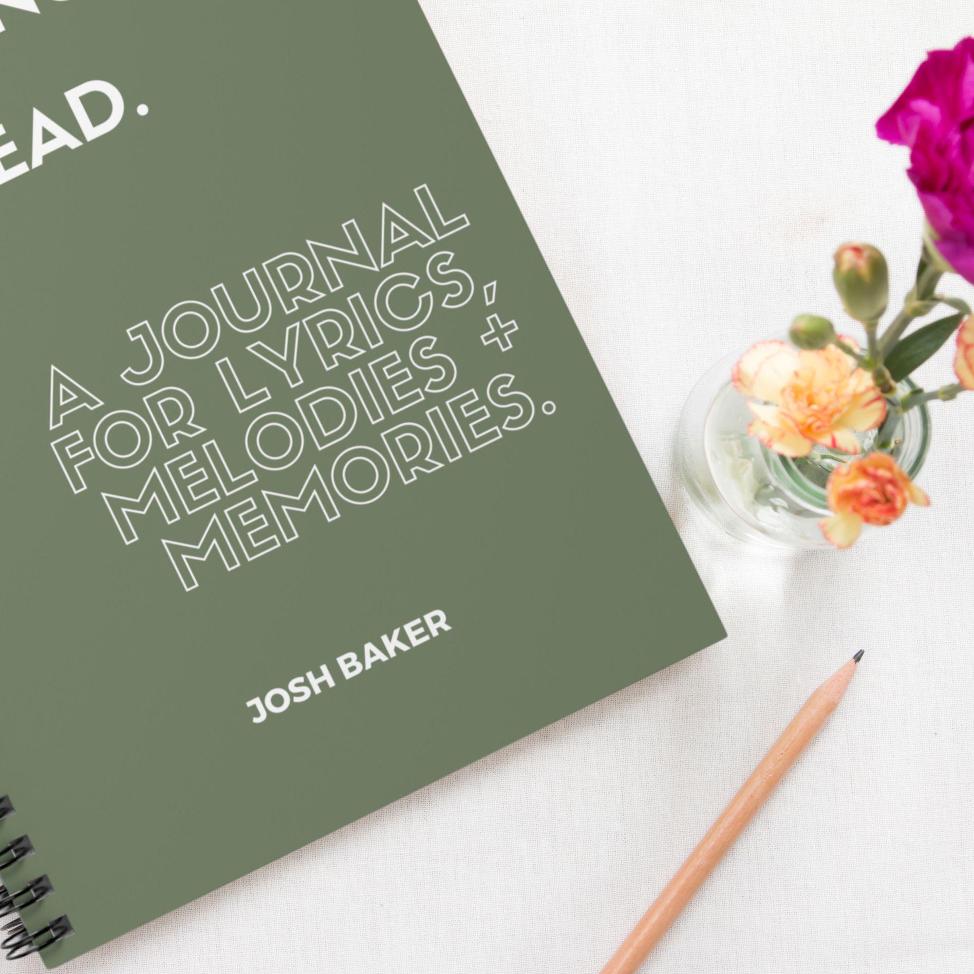 Songs Inside My Head - Personalized Songwriting Notebook - Lyric ...