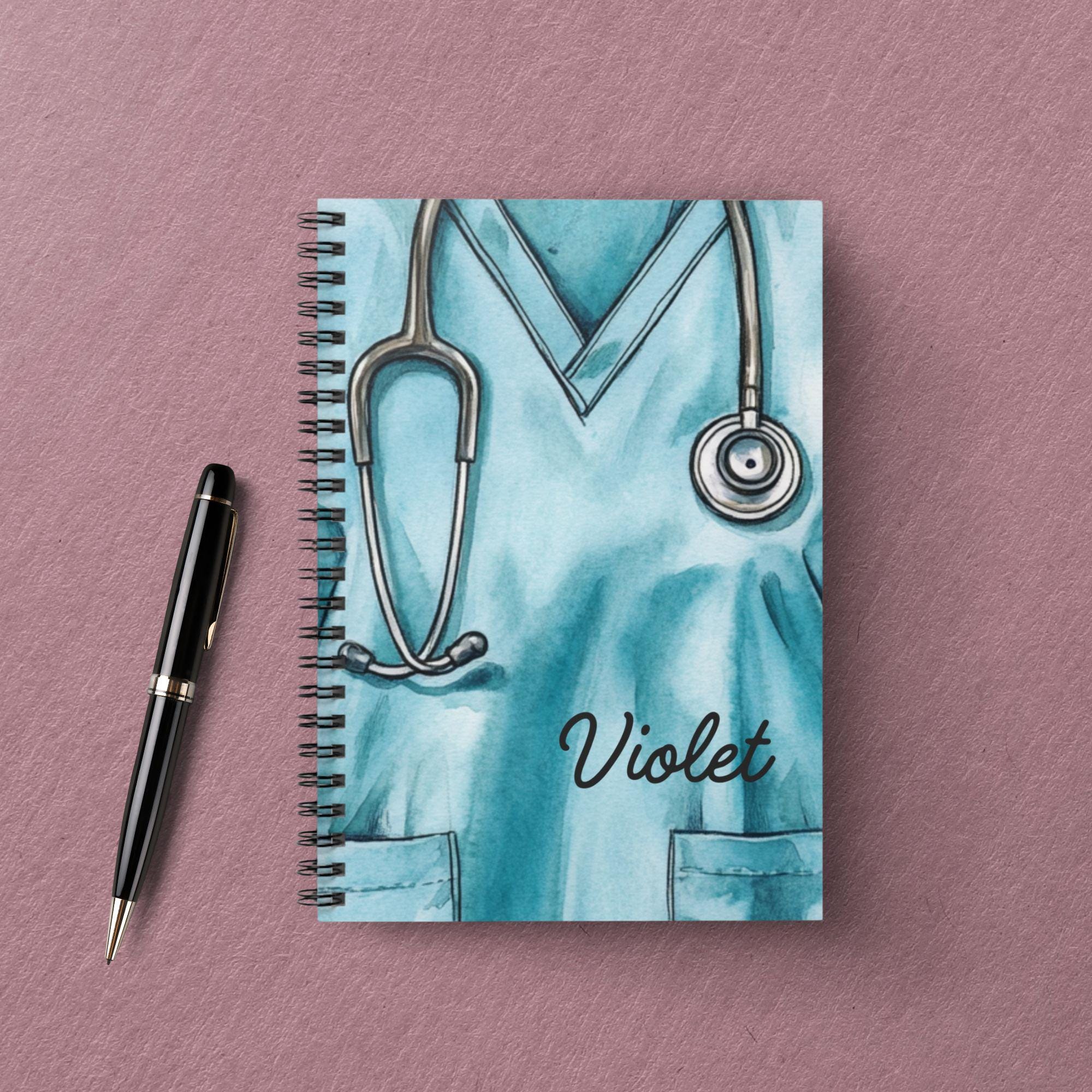 Personalized Nurse Notebook, Custom Nurse Gift, Nursing Student Journal ...