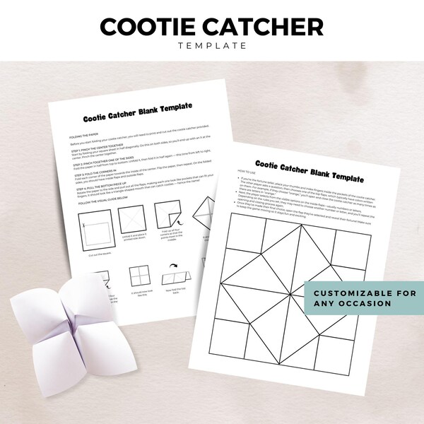 Wedding Cootie Catchers - Etsy