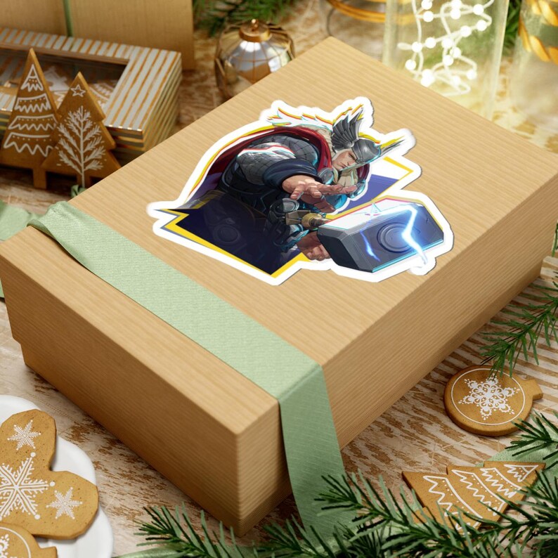 Thor Alt Skin Marvel Rivals Kiss-cut Stickers - Etsy