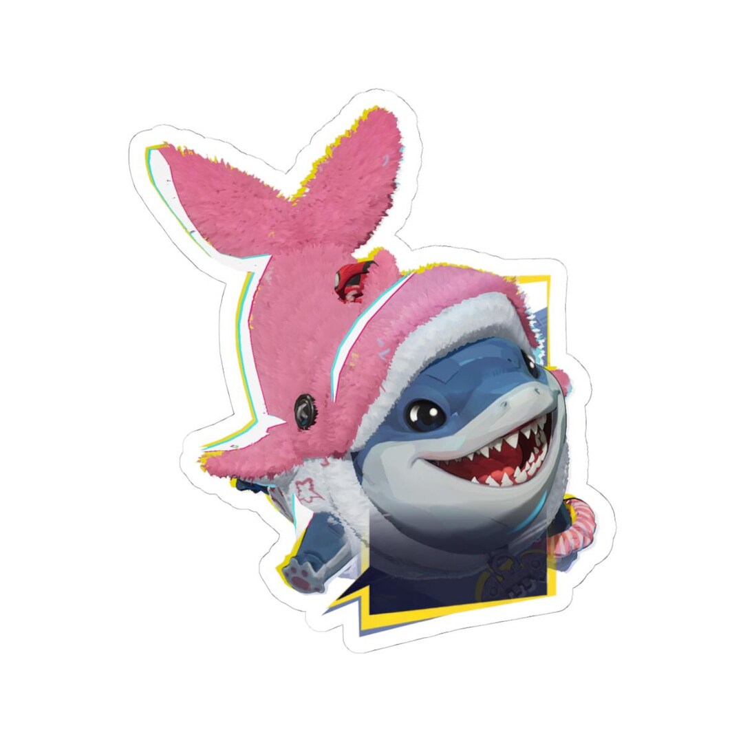 Jeff the Land Shark Incognito Dolphin Marvel Rivals Kiss-cut Stickers ...