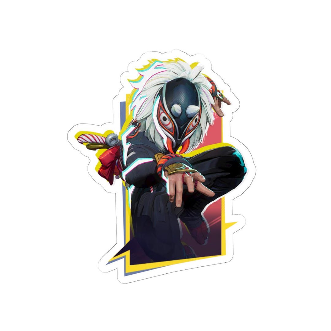 Spider-man Oni Skin Marvel Rivals Kiss-cut Stickers - Etsy