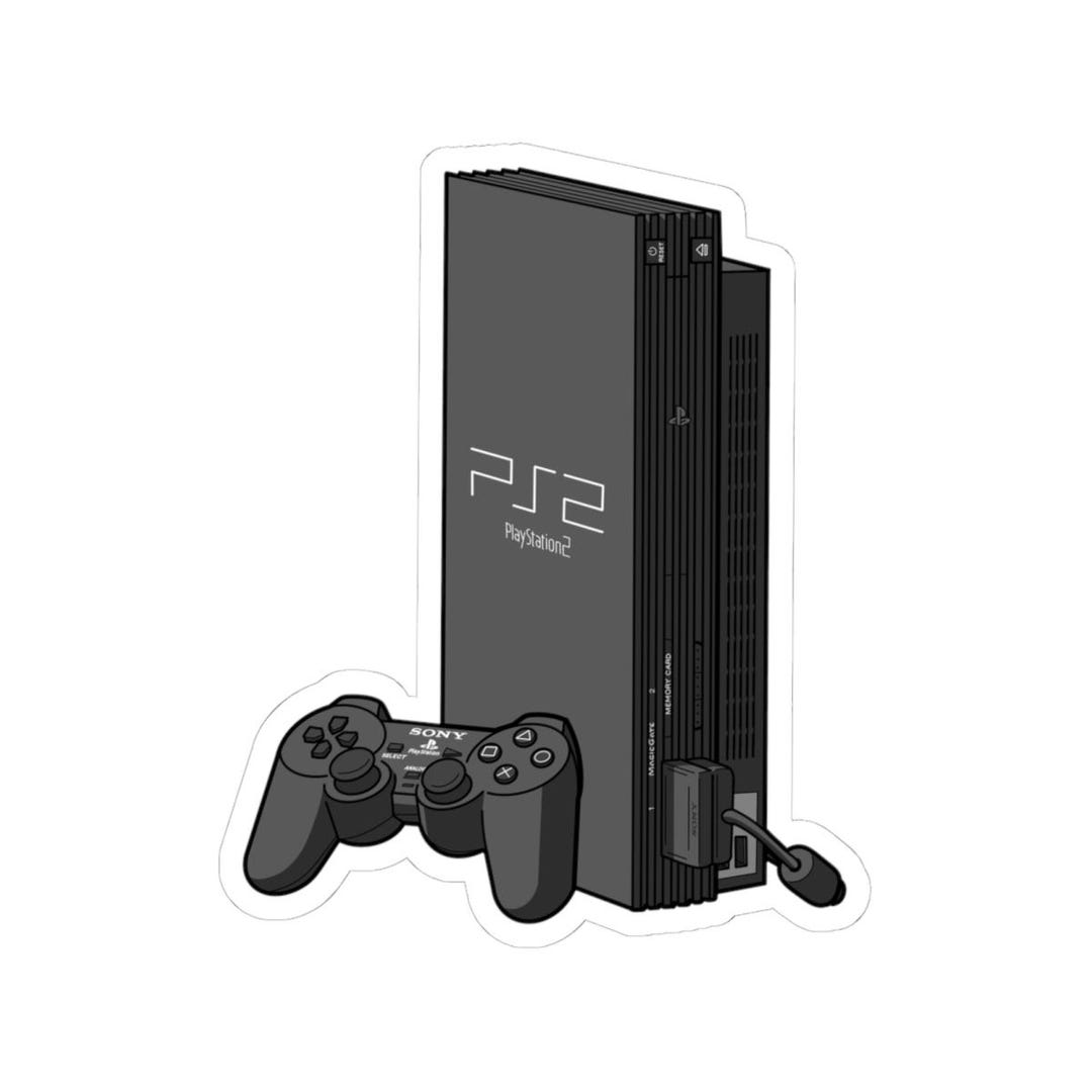 PS2 Drawing Playstation 2 Console Kiss-cut Stickers - Etsy