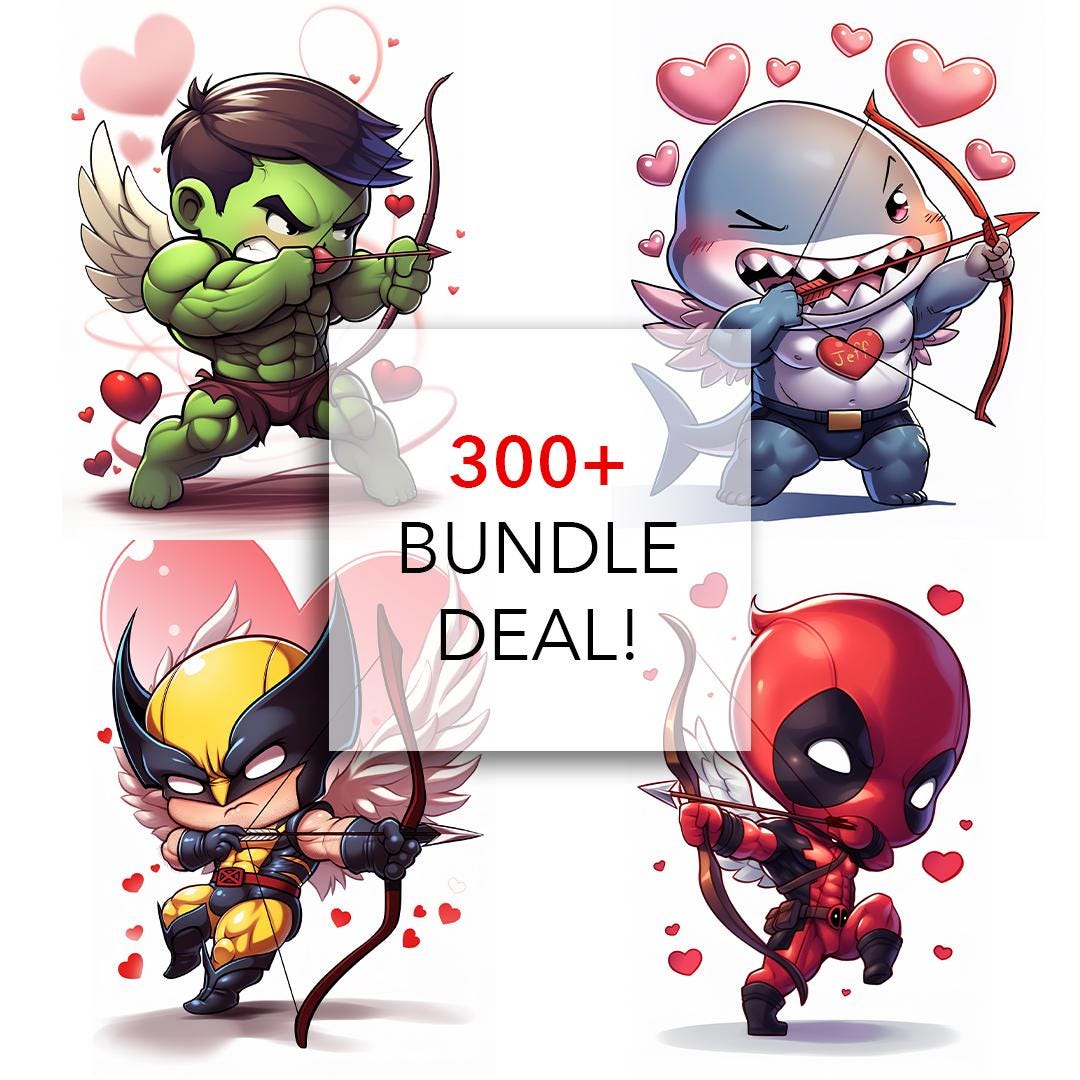 Marvel Rivals Valentines Day Decor 300+ Super Hero Valentines Gift for ...