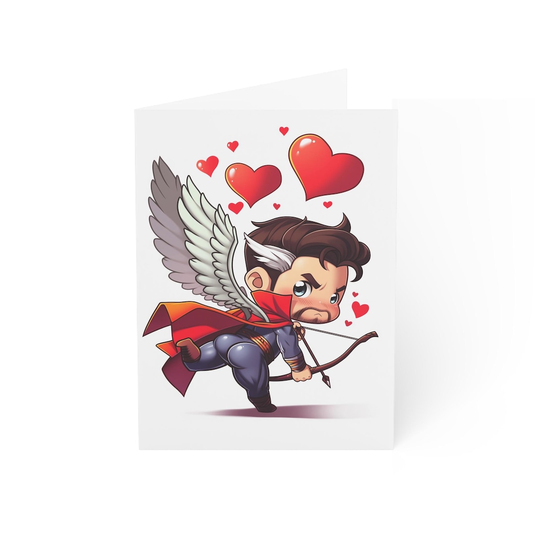 Dr Strange Valentines Day Marvel Rivals Card - Etsy