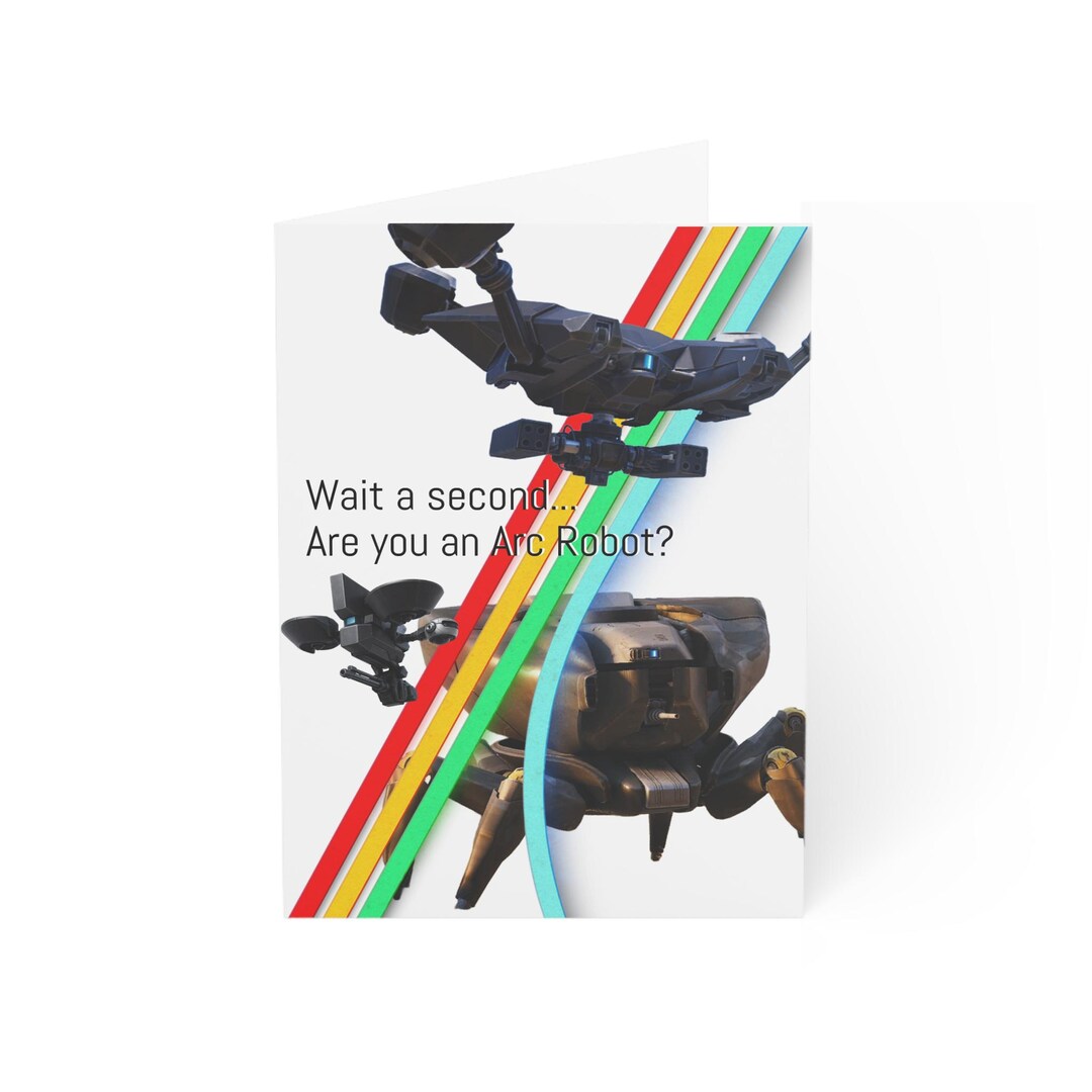 Arc Raiders Arc Robot Valentines Day Card - Etsy UK