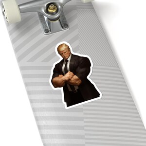 President Donald Trump Muscles 1 Kiss-cut Stickers - Etsy