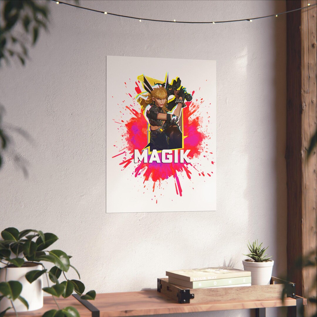 Magik Marvel Rivals Matte Vertical Posters - Etsy