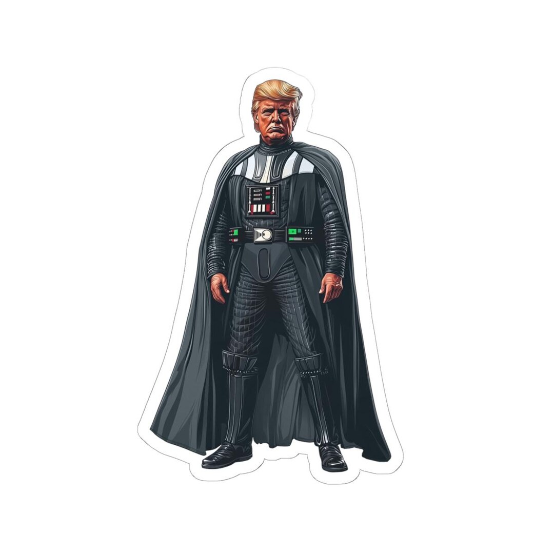 Darth Vader President Donald Trump Super Hero 16 Kiss-cut Stickers - Etsy