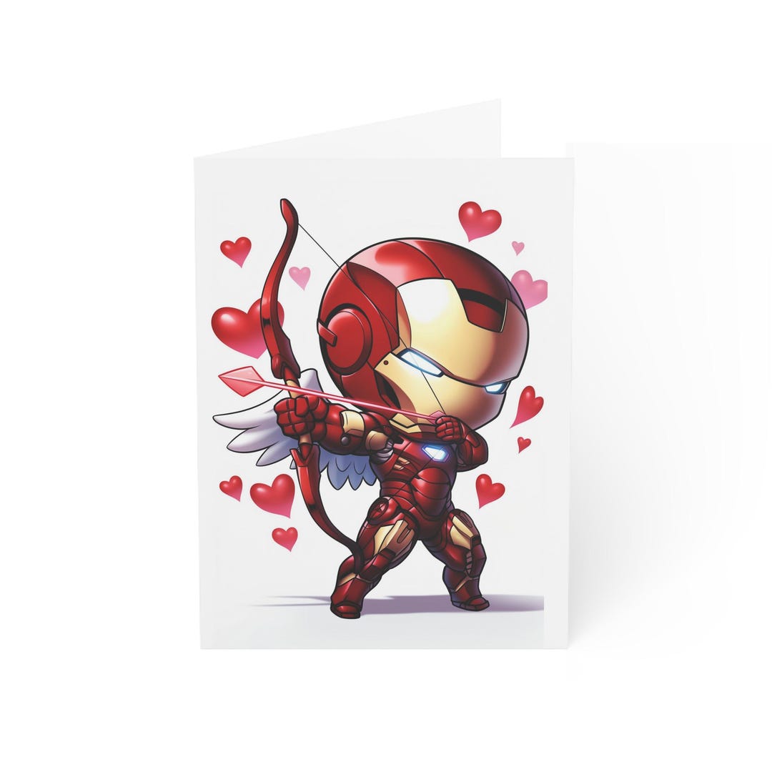 Iron Man Valentines Day Marvel Rivals Cards 1, 10, 30, and 50pcs - Etsy