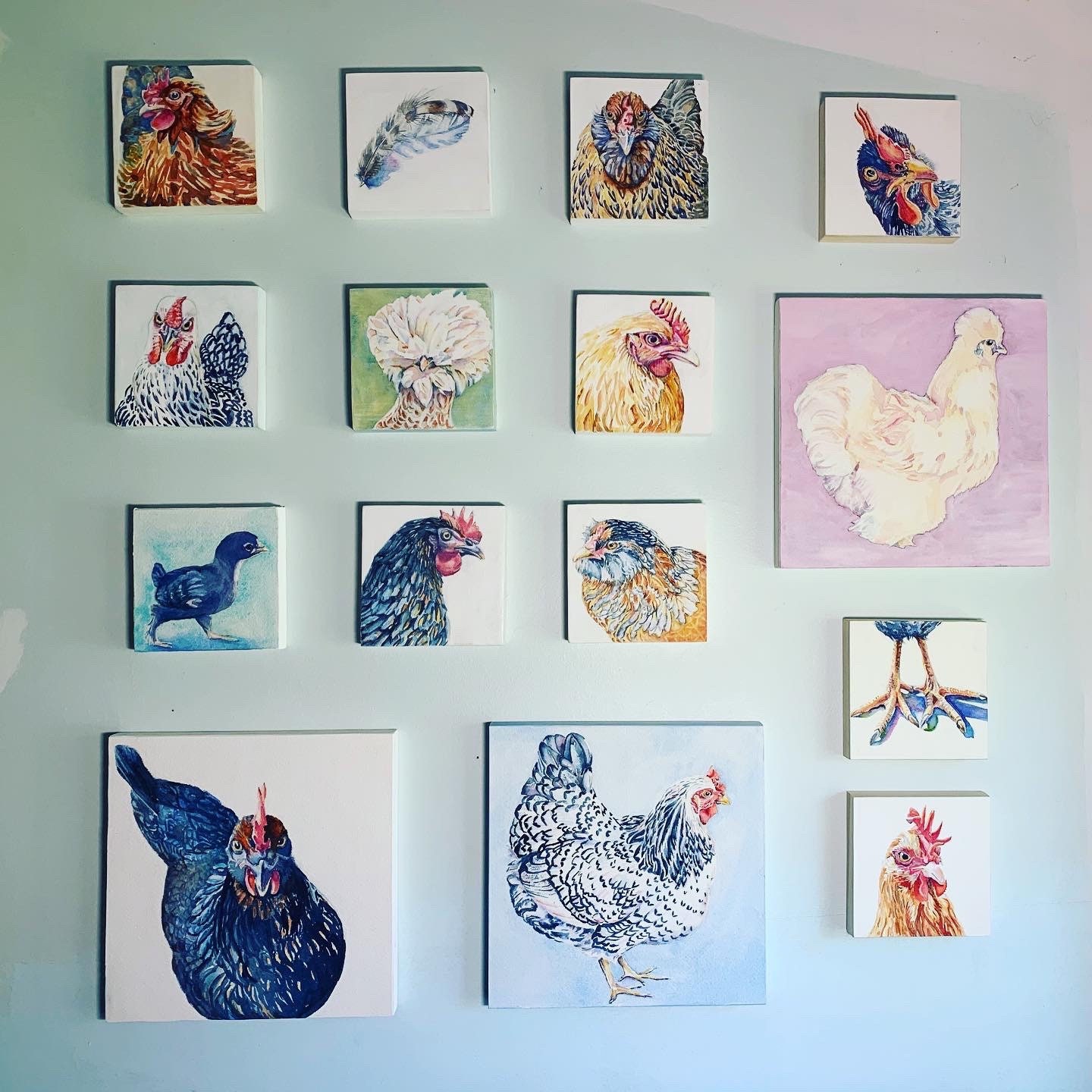 Create a Flock of Chicken Prints, Chicken Gifts, Orpington Hen ...