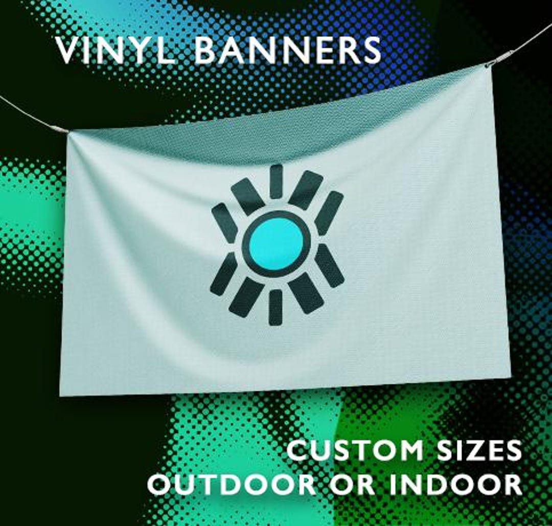 3' X 6ft - Custom Outdoor Banner | Heavy-duty Weatherproof Vinyl ...