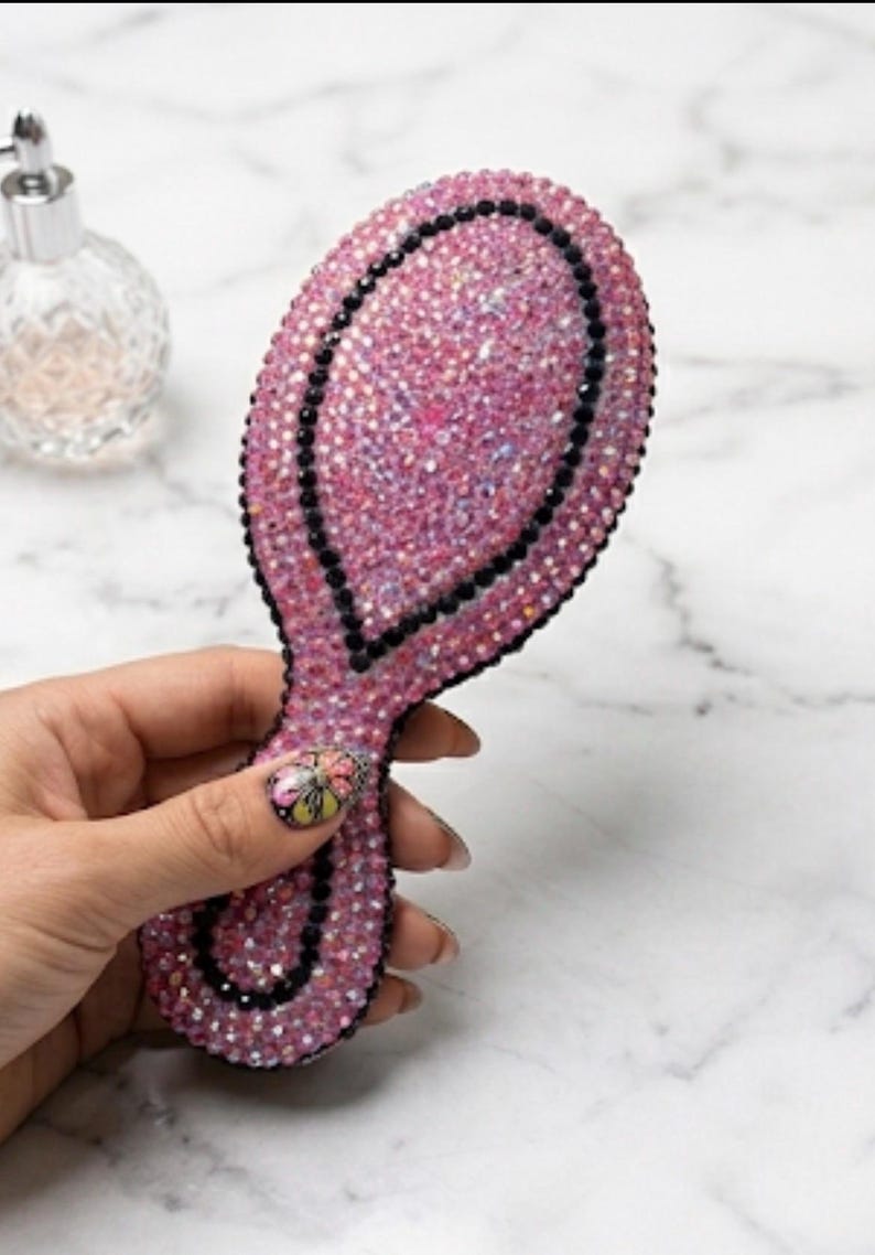 Mini Bedazzeled Brush | Travel Size - Etsy Australia
