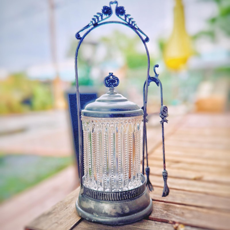 Antique Pickle Castor - Etsy