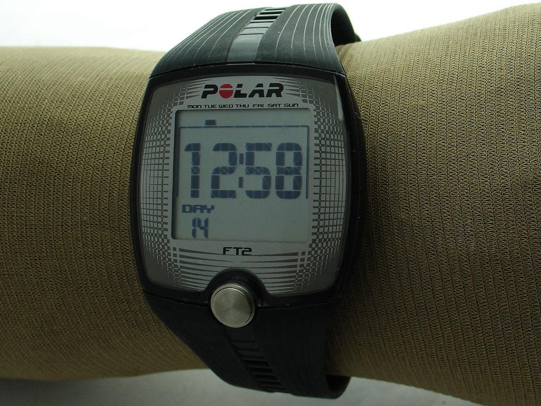 Pulsar - Digital Watch + Heart Rate Monitor - One Pusher - New Old ...