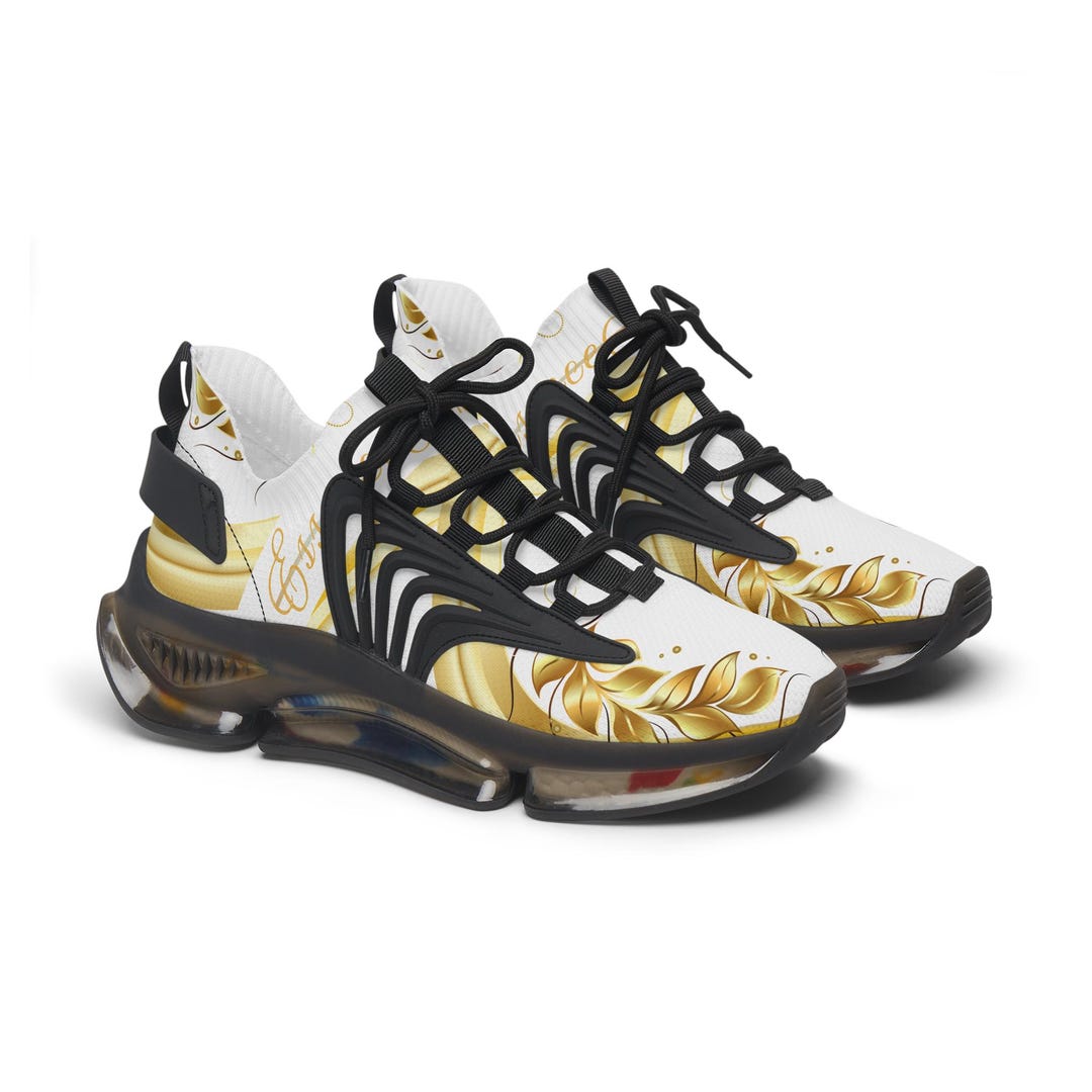 Luxe Lightning Sneakers: Graphic Design Women's Streetwear Shoes - Etsy