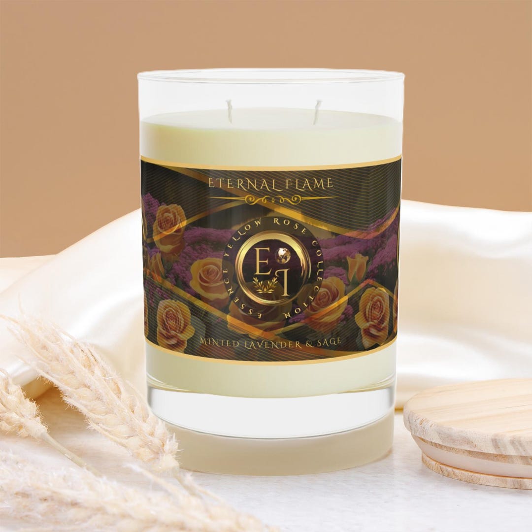 Unique Candles: Eternal Flame | Essence Yellow Rose Signature | Minted ...