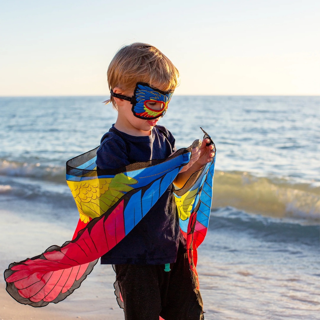 Bird Wings W/mask & Storage Bag | GREAT Gift for 3-6 Yos | Flying With ...