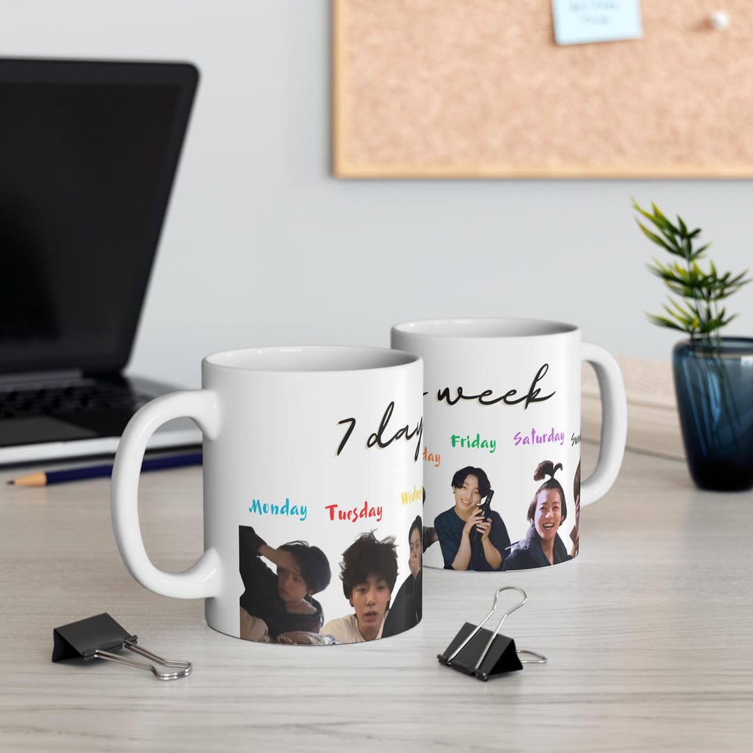 Jungkook Seven Mug / Jungkook Merch / Jungkook BTS / BTS Merch / BTS ...