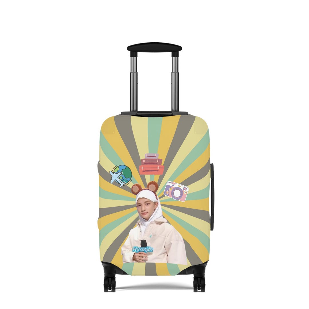 Hyunjin Luggage Cover / Stray Kids Merch / Stray Kids Stay Merch ...