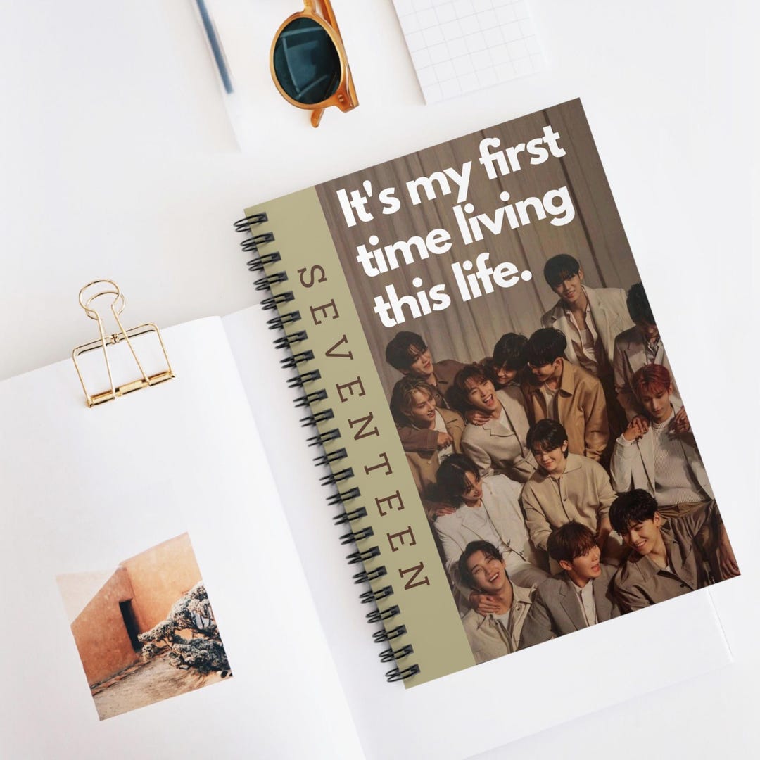 Seventeen Motivational Notebook / Seventeen Merch / Seventeen Notebook ...