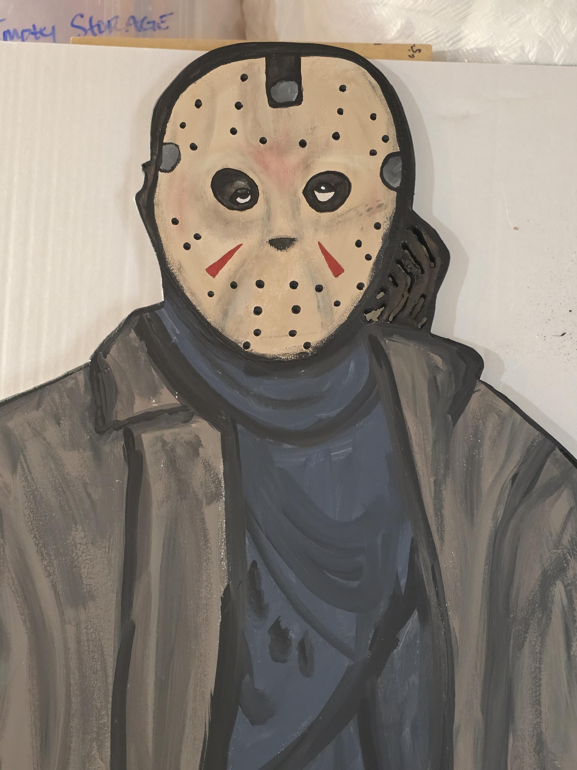 Handmade Jason Voorhees Yard Art: Horror Decor (6.5 Ft) - Etsy