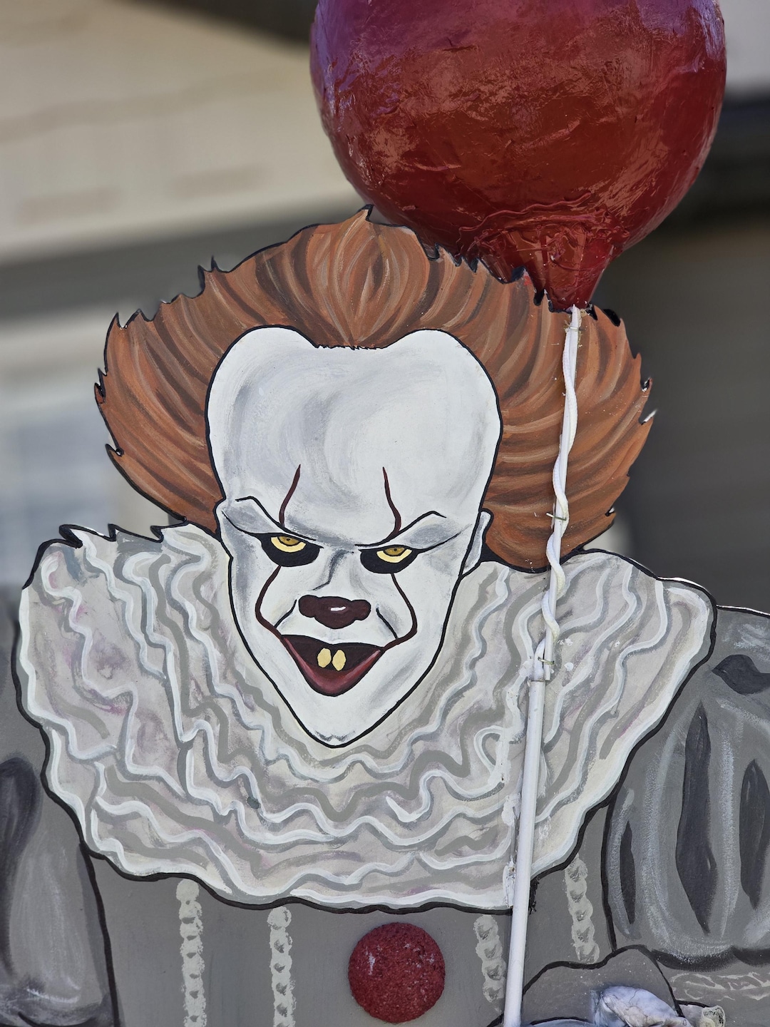 6'3 Ft Handmade Pennywise Yard Art. Custom Made, Can Make Anything ...
