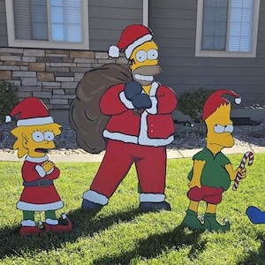 Simpsons Family Christmas! Available Now! Homer, Marge, Bart, Lisa and ...