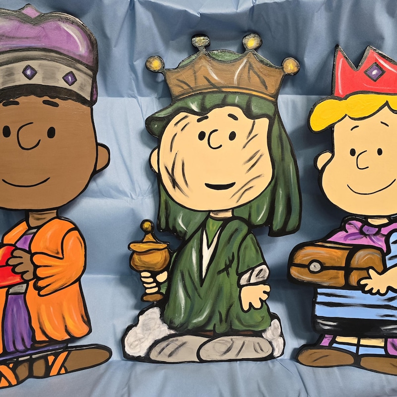 Christmas Peanuts Nativity - Etsy