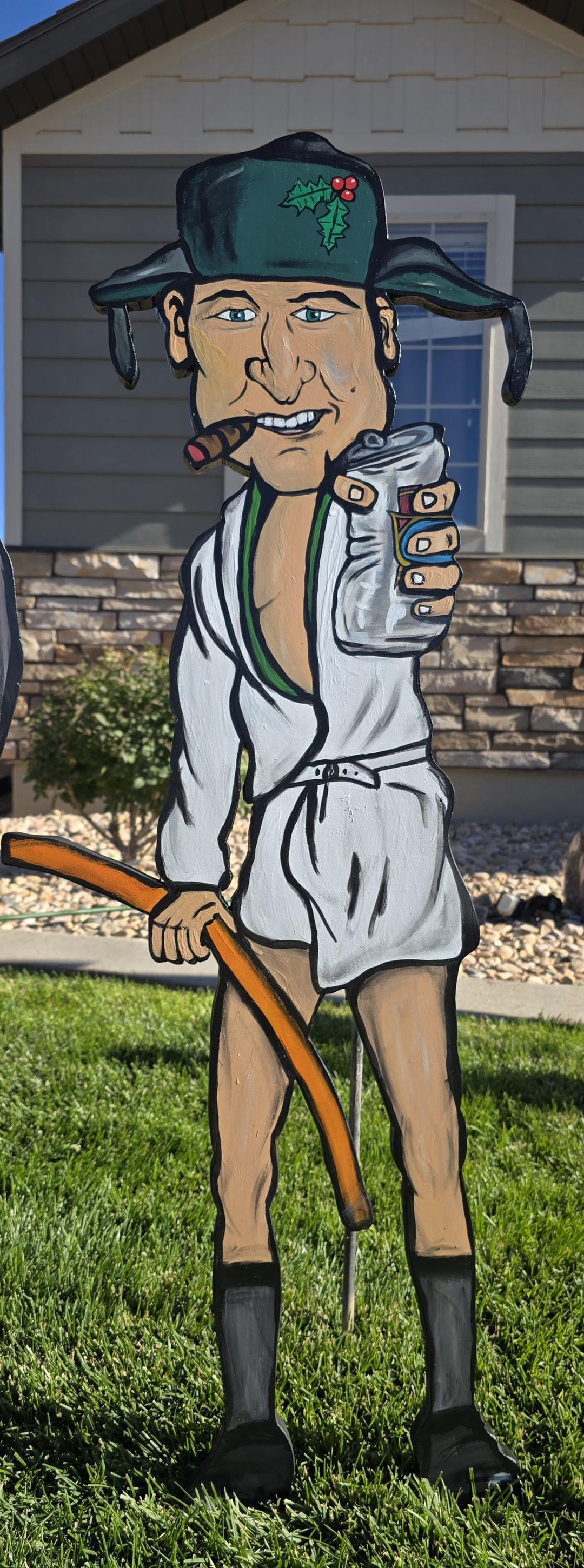 Cousin Eddie Christmas Yard Art: National Lampoon's Decoration - Etsy