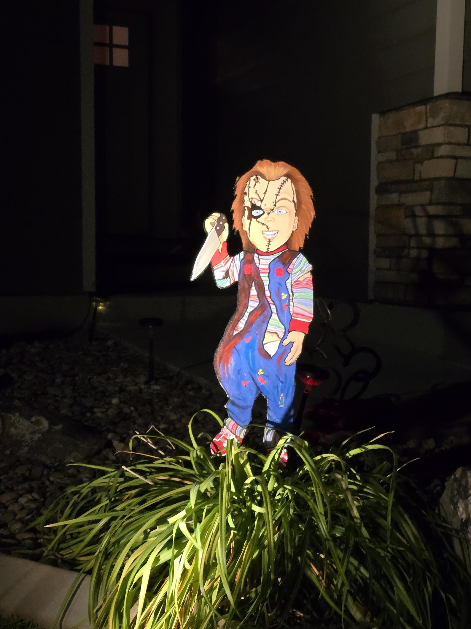 Handmade Life Size Chucky Yard Art: Custom Painted Wood Cutout - Etsy