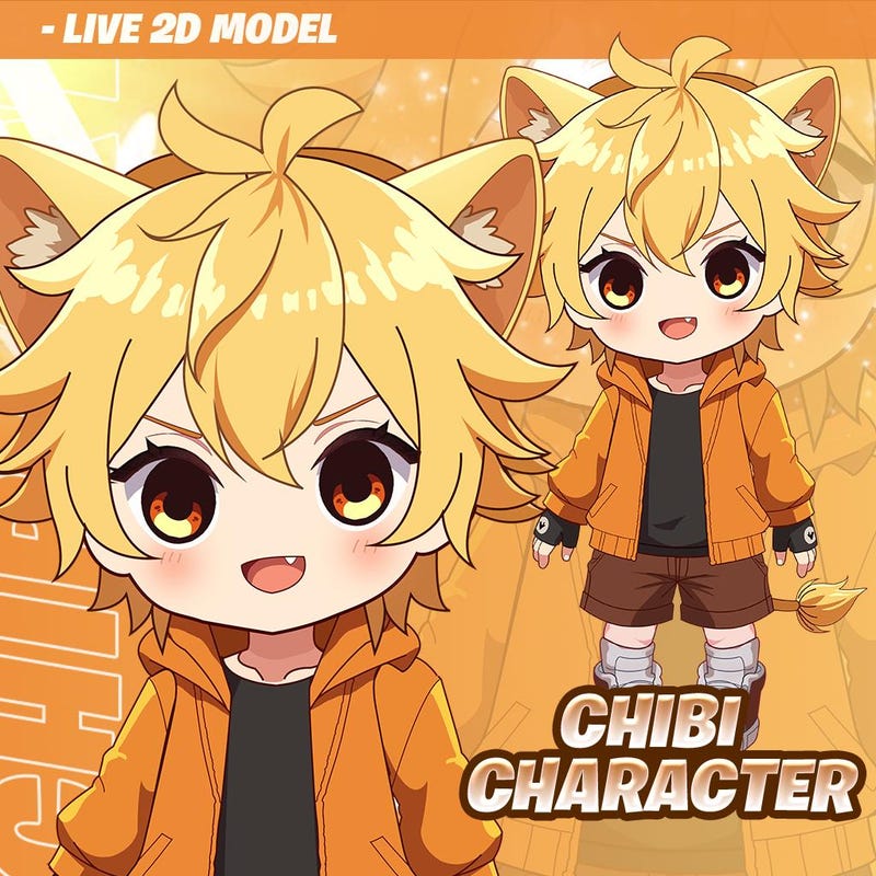 Chibi Vtuber Model - Etsy