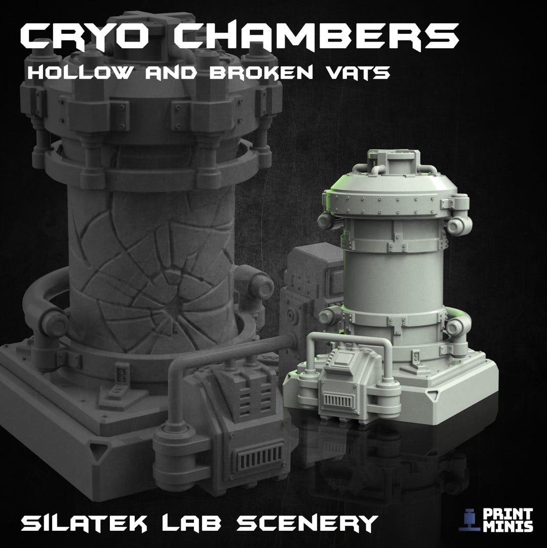 Cryo: Laboratory Chamber Tabletop Terrain - Etsy
