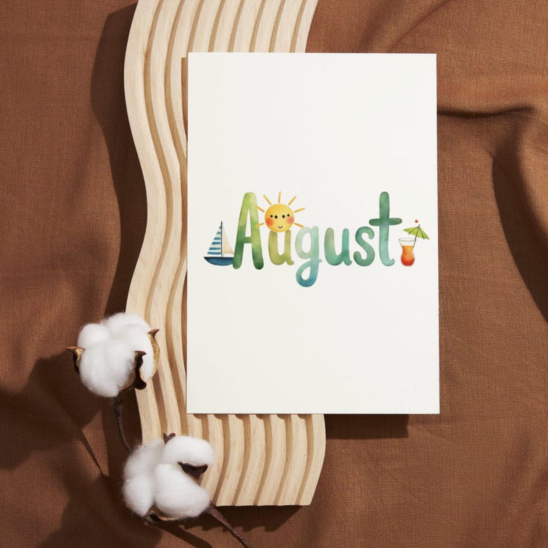 Months of the Year Watercolor Clipart | Cute Month Names PNG | Calendar ...