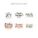 Monthly Affirmation Word Art Clipart | 12 PNG Watercolor Month Names ...