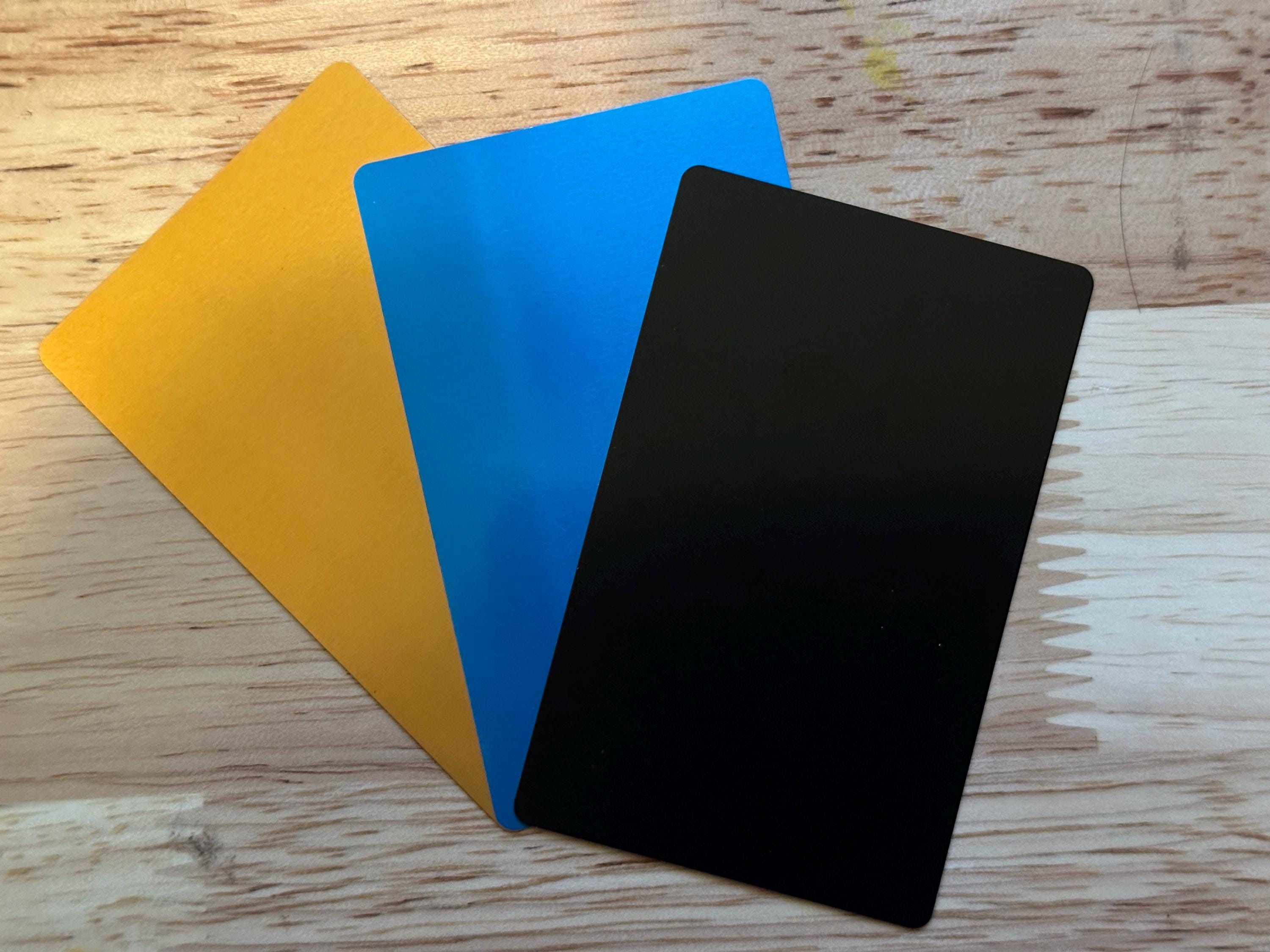 Aluminum Business Cards - Etsy