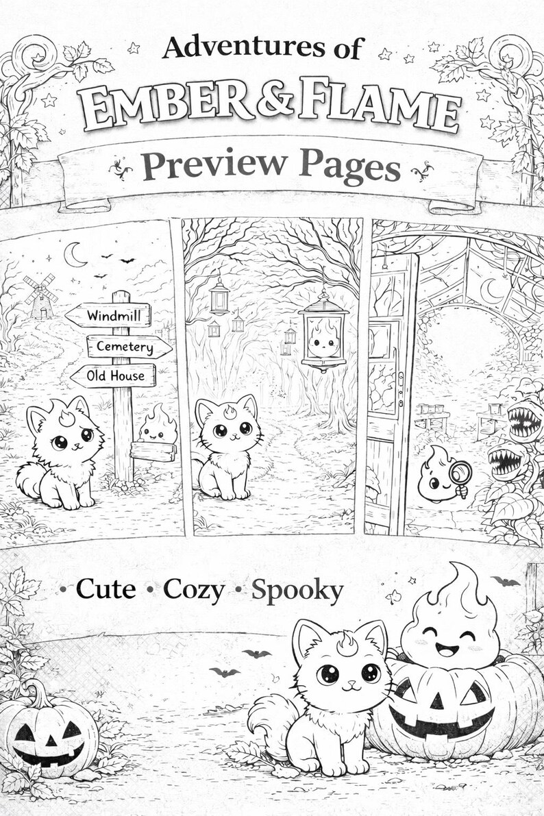 Adventures of Ember and Flame - Etsy