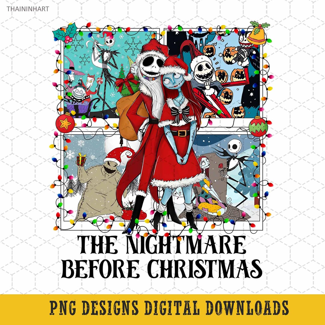 The Nightmare Before Christmas PNG, It's the Most Wonderful Time of the ...