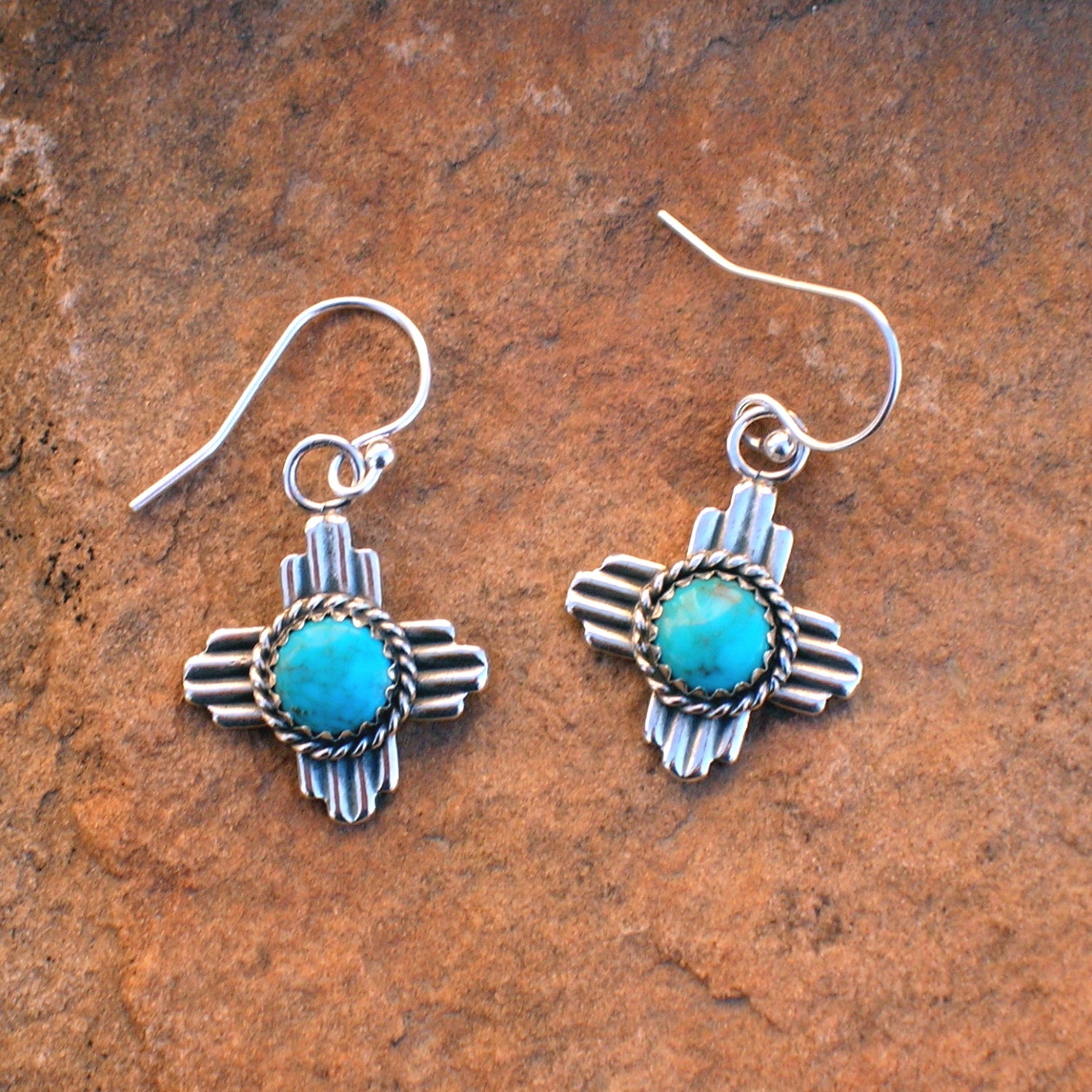 Eszt Small New Mexico Zia Symbol Southwestern Native Style - Etsy