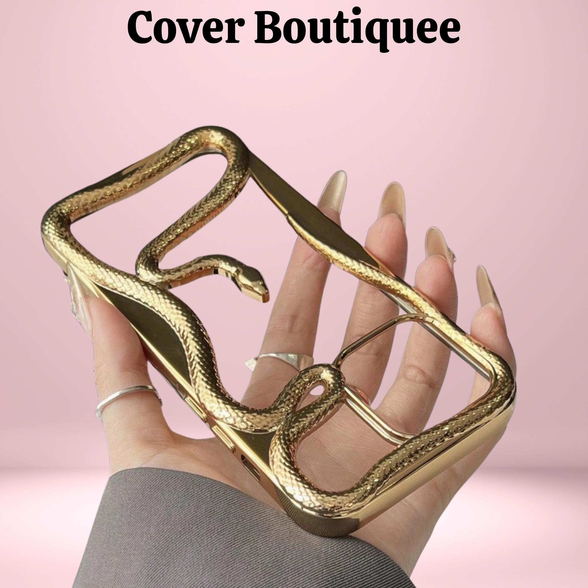 3D Gold Snake iPhone Case: Gothic Glam Serpent Cover - Etsy