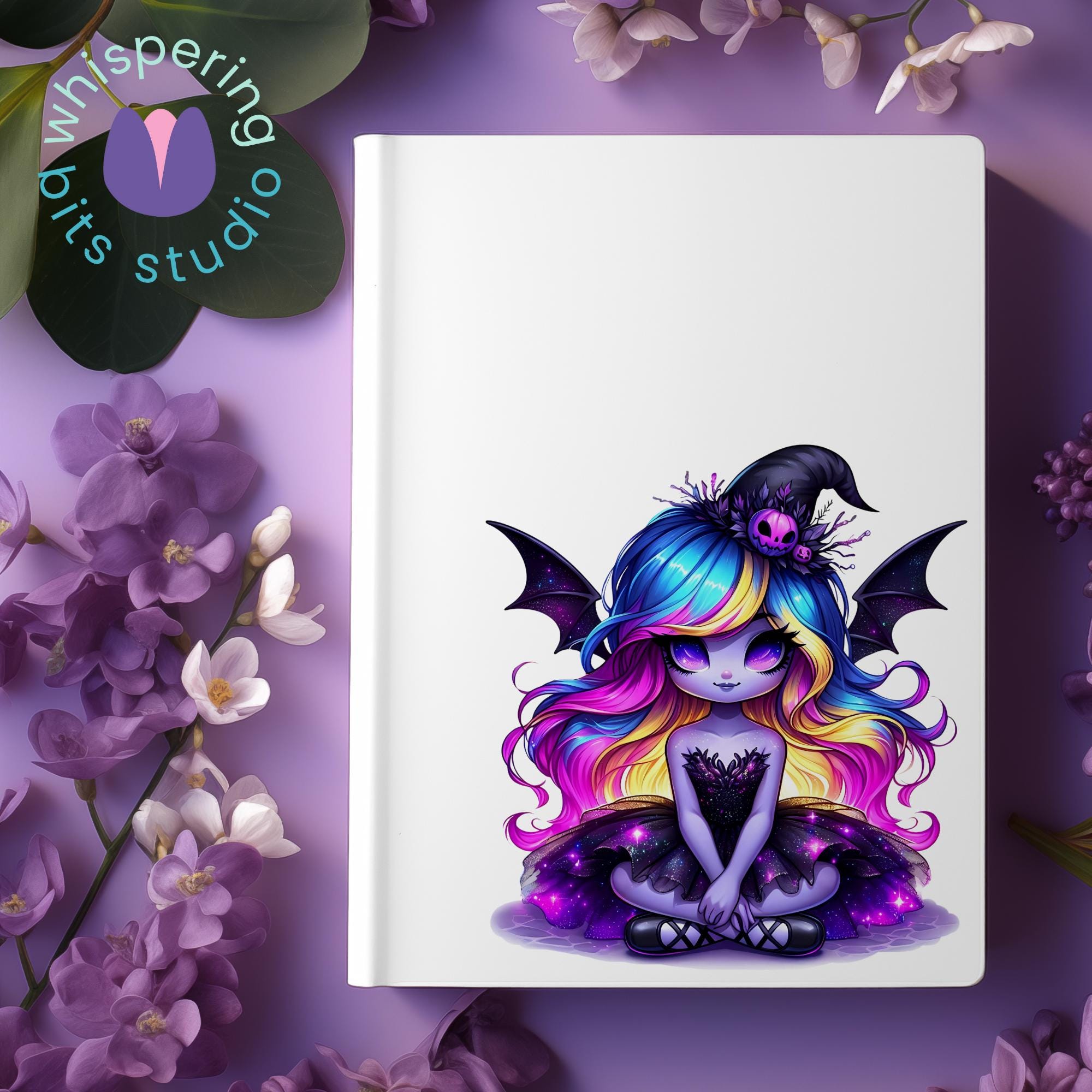 Cute Chibi PNG, Chibi Girls, Halloween Chibi Clipart, Quirky Halloween ...