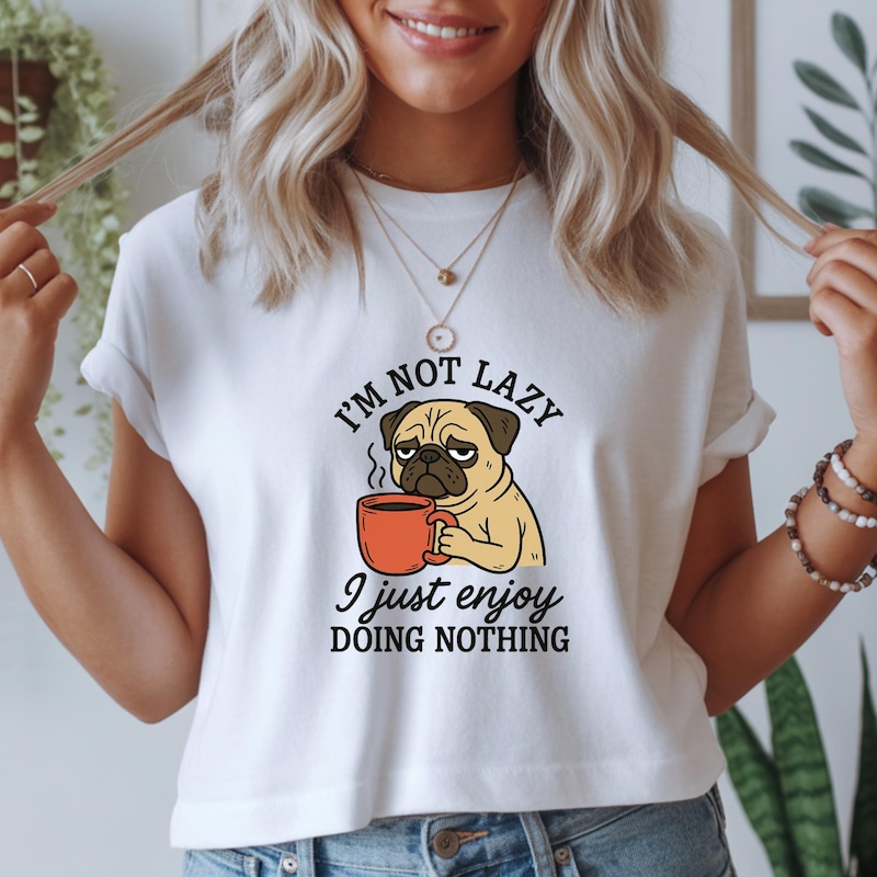 Lazy Cute Dog Stickers - Etsy UK