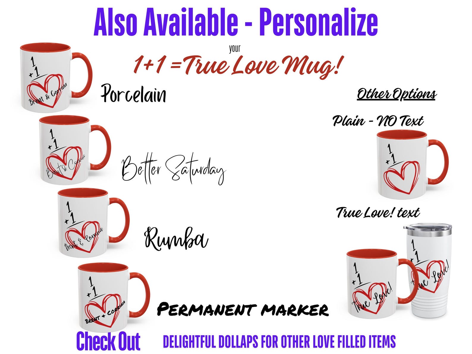 Valentine's Day True Love Gift - Engagement Present, One Plus One ...