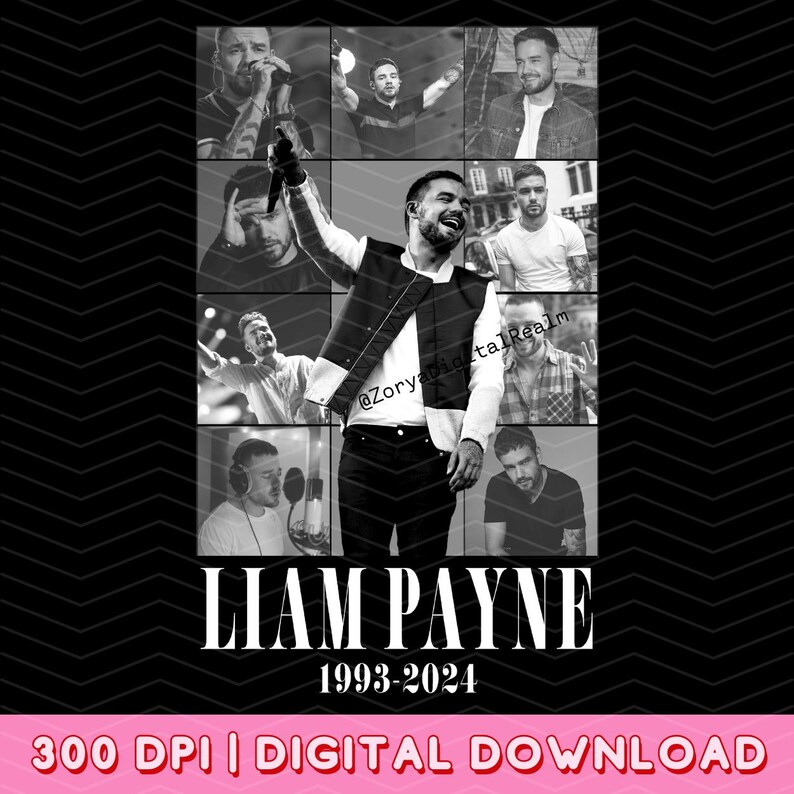 Memorial Liam Payne PNG | Rest in Peace Liam Payne | RIP Liam Payne ...