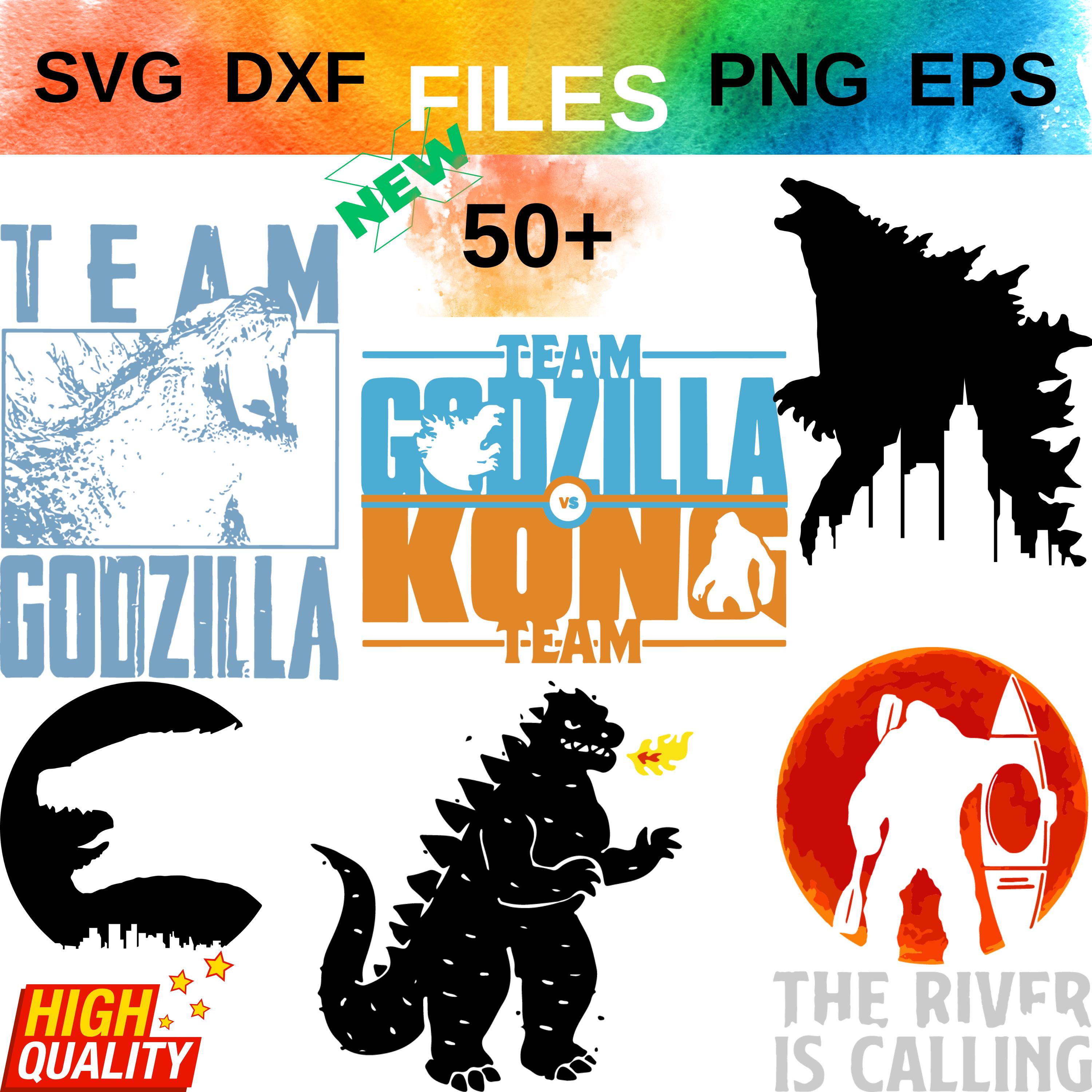 GODZILLA SVG. Godzilla Svg Bundle, Godzilla Svg, Godzilla Vector, High ...