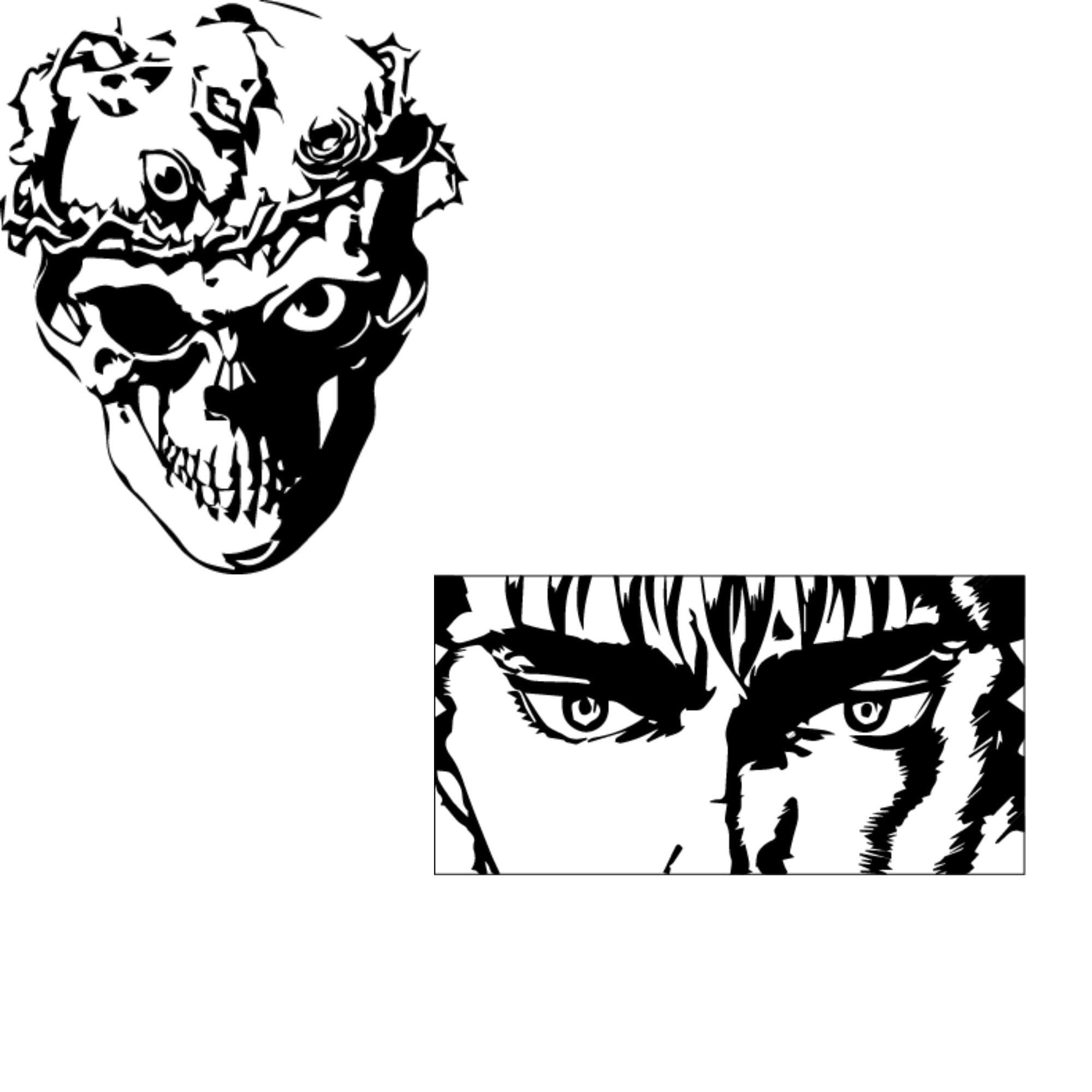 Guts Berserk PNG, Anime Design Bundle for T-shirts, Hoodies, Mugs ...